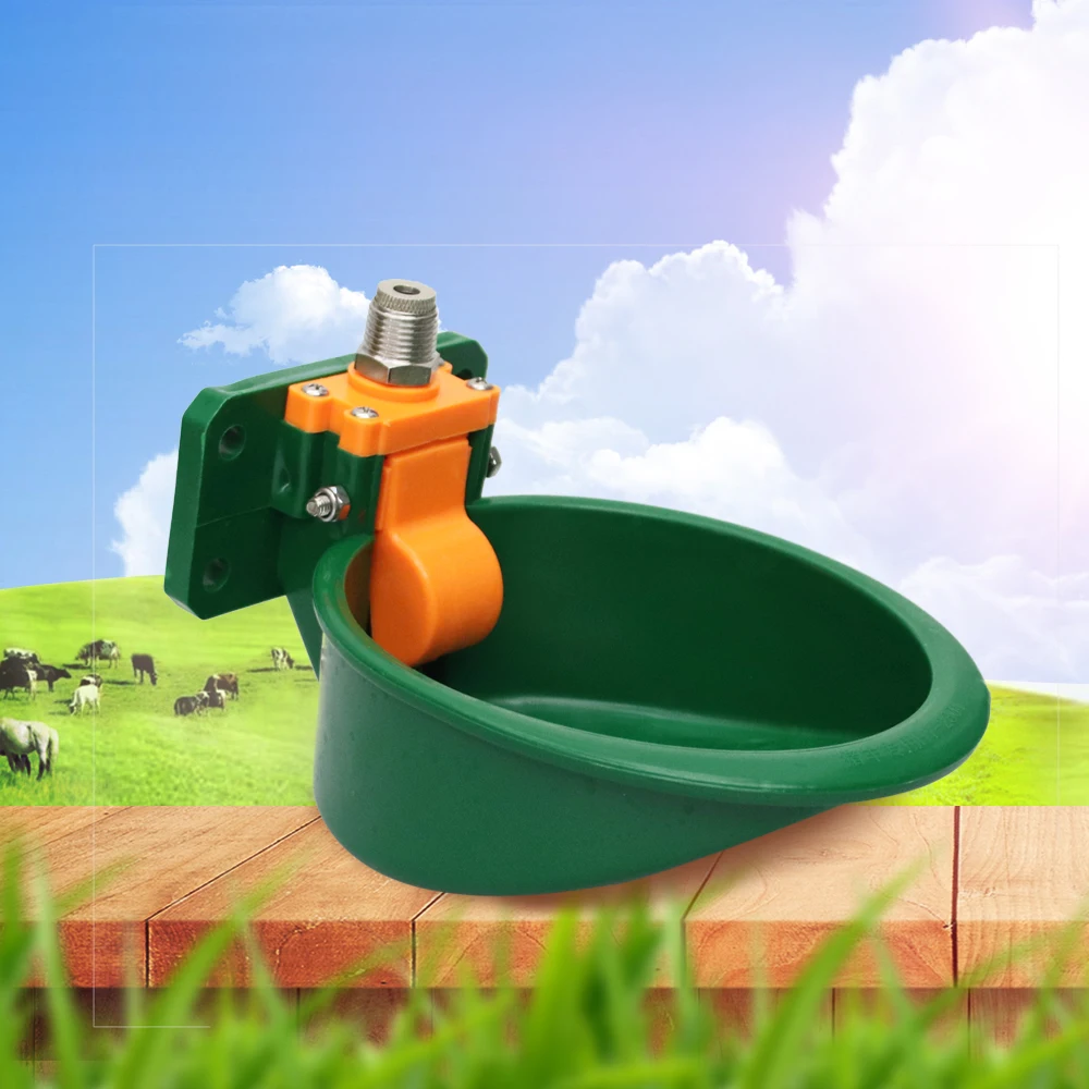 Automatic Plastic Pig and Sheep Drinking Bowl Touch-type Poultry Farm ...