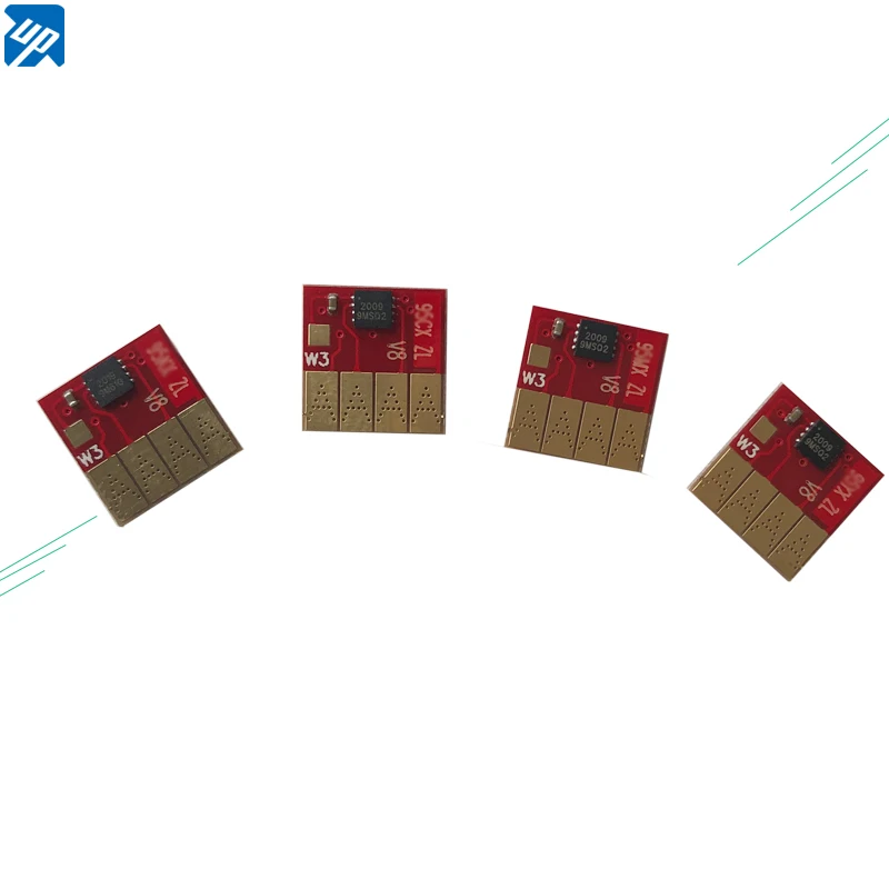 UP 10sets permanent chips compatible For HP711 Designjet T120 T520 ...