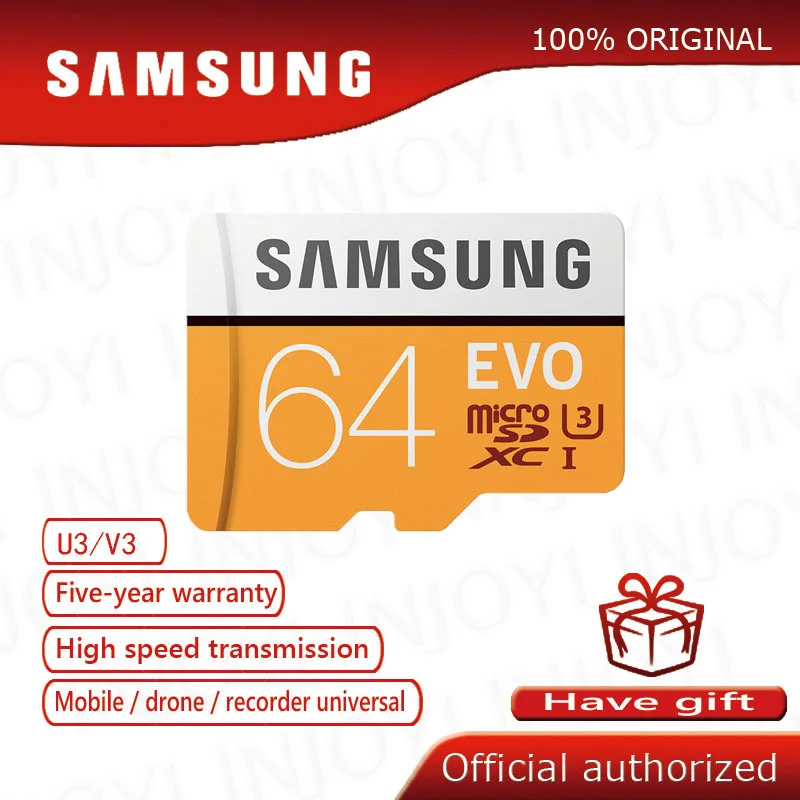 삼성 EVO EVO plus 마이크로 SD 카드 128GB 32GB Class10 MicroSDHC MicroSDXC UHS 1 메모리 카드 256GB MicroSD ...