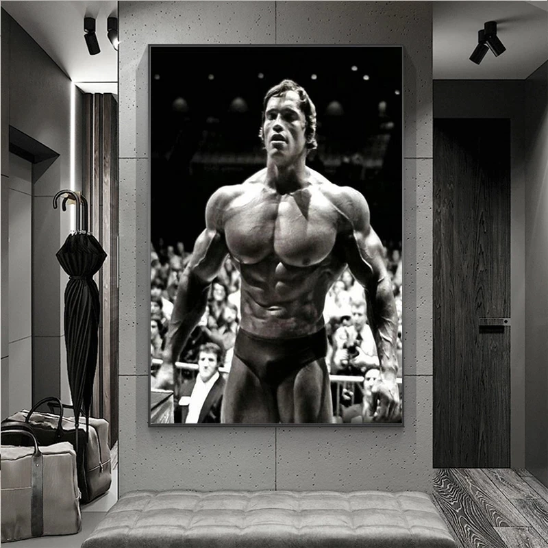 Arnold Schwarzenegger Bodybuilding Poster
