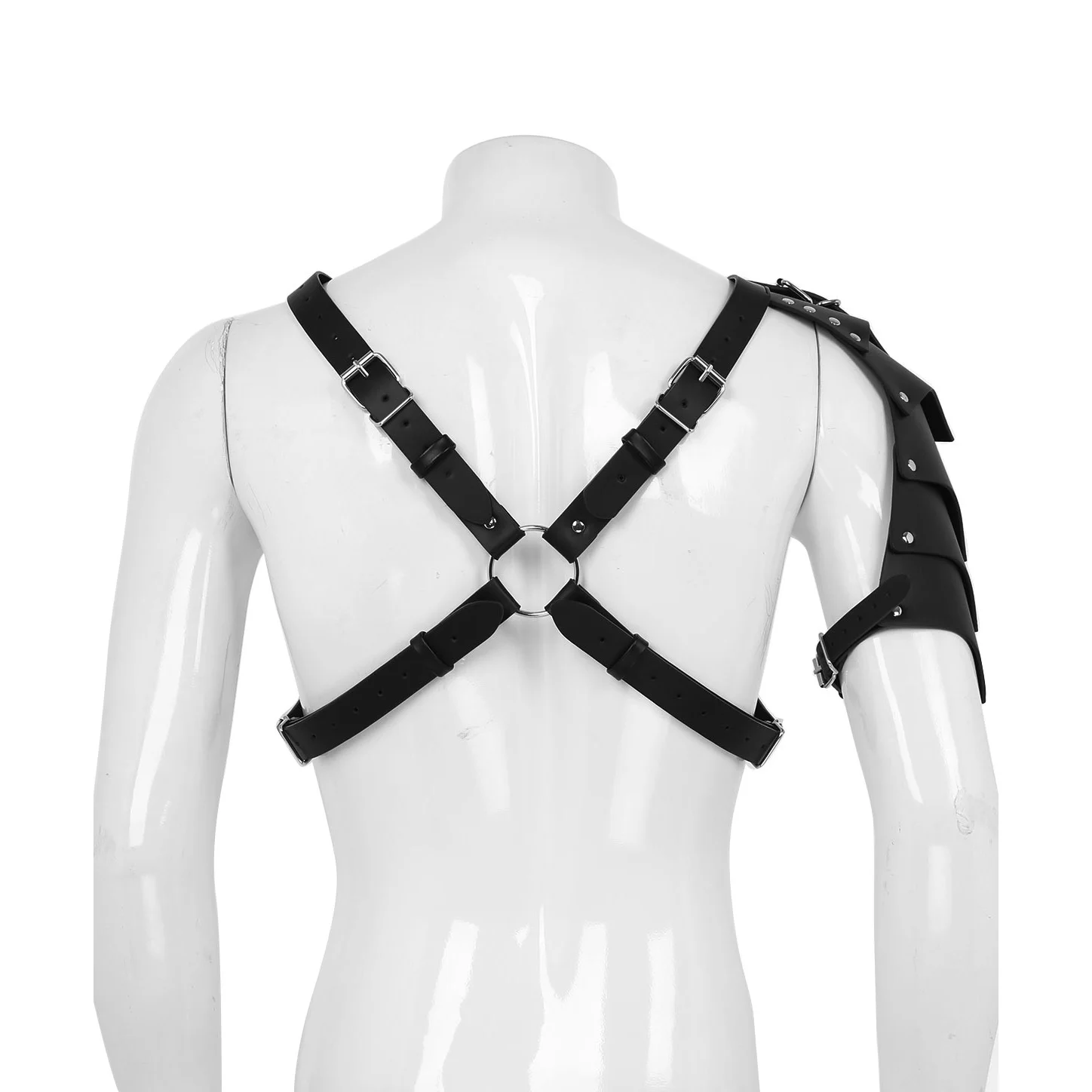 X-Shaped Leather Chest Harness - Queerks™
