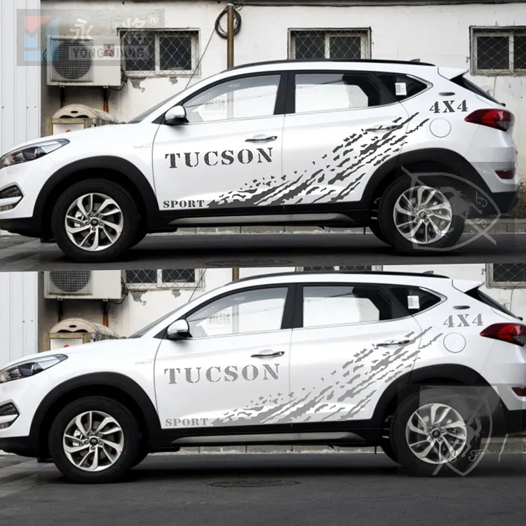 Car-stickers-FOR-Hyundai-Tucson-2016-2019-car-exterior-personalized ...
