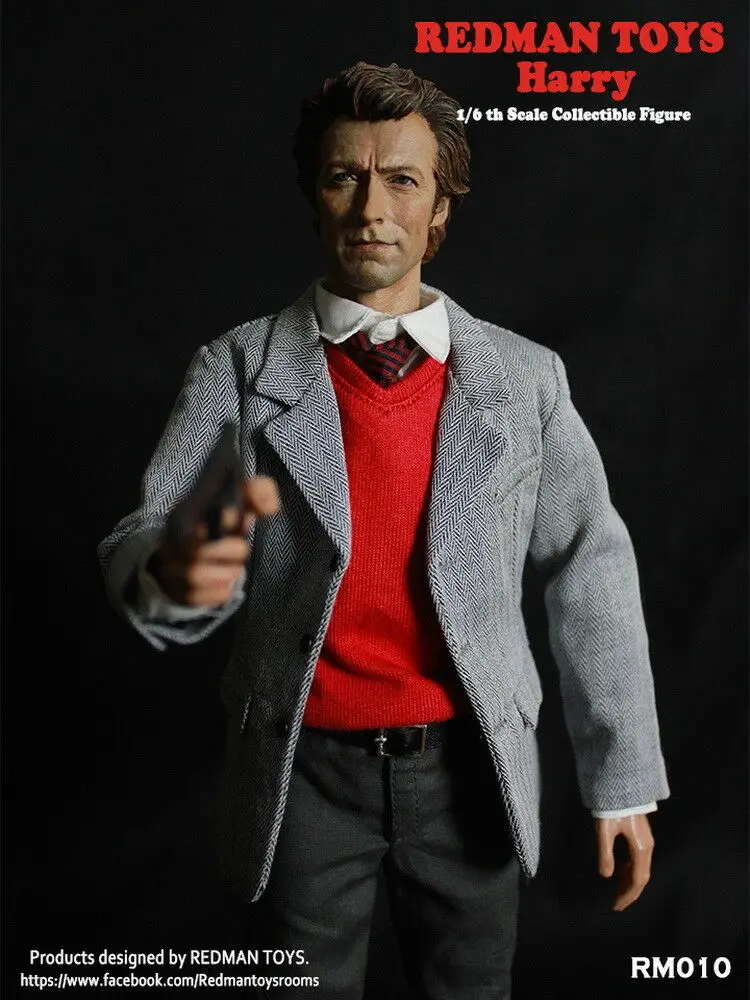 REDMAN-TOYS-RM010-1-6th-Inspector-harry-Dirty-Harry-1971-Male-Figure ...