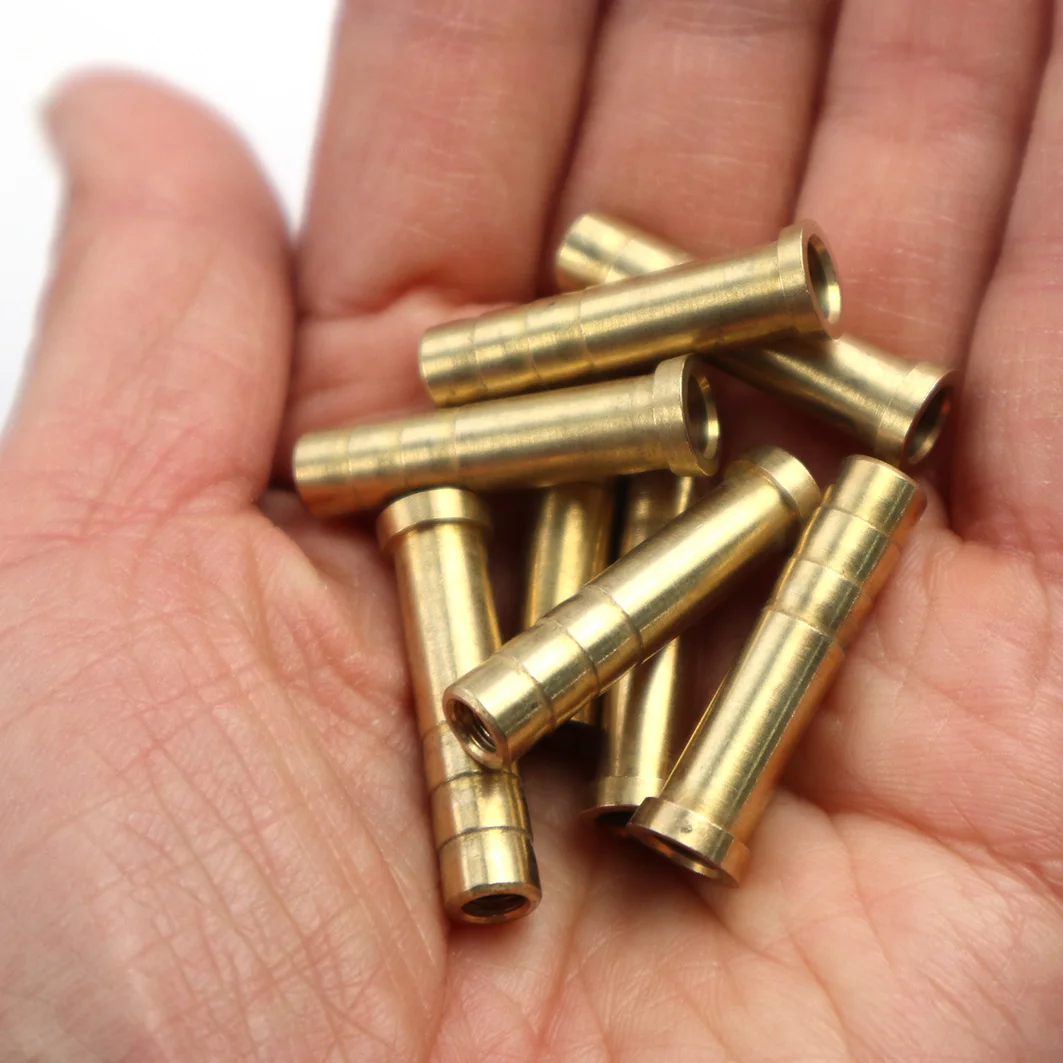 24pc-Copper-Insert-Arrow-Fit-ID-6-2-mm-Carbon-Fiberglass-Arrows-Shaft ...