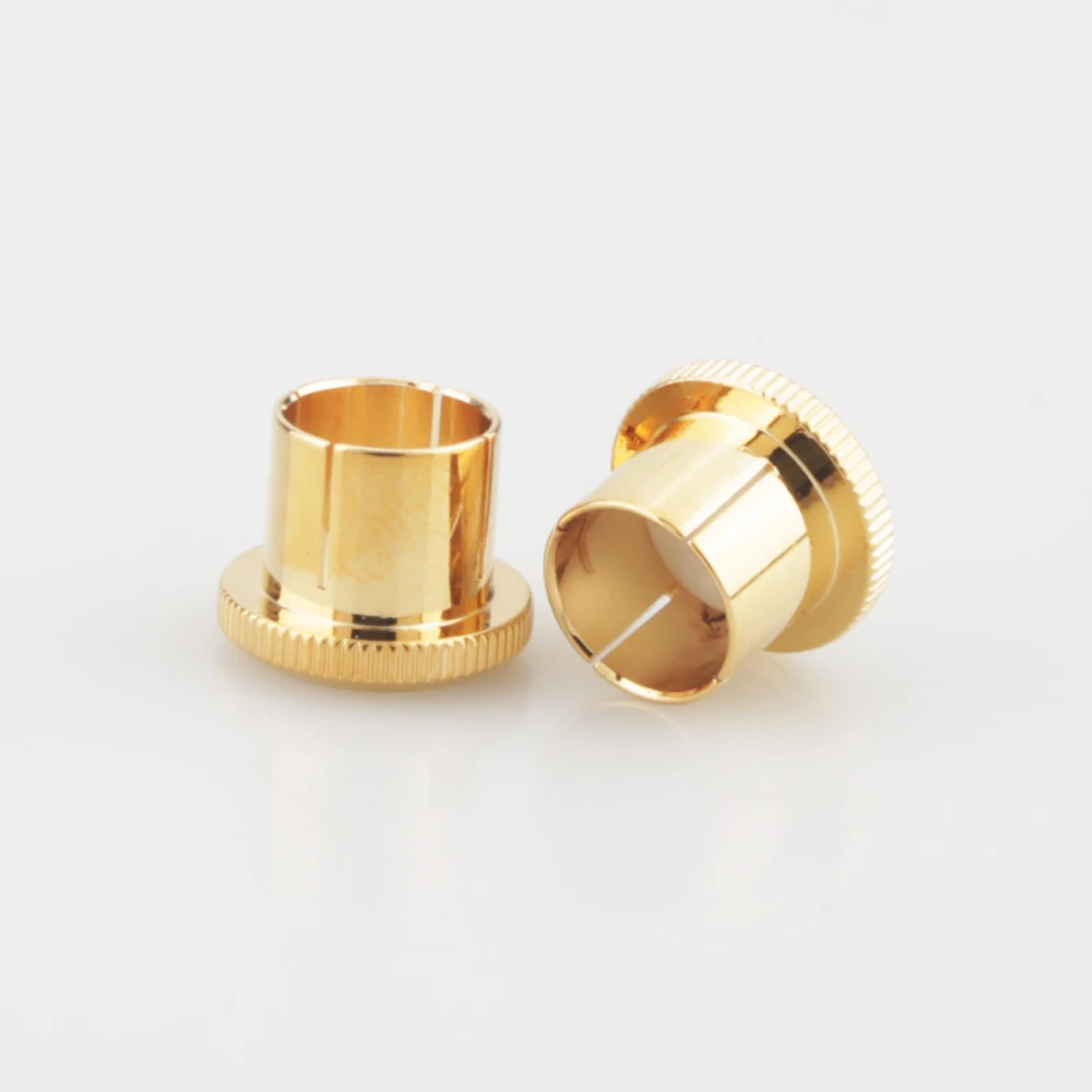 Hifi-audio-RCA-Plug-Copper-Caps-Cover-Noise-Stoppers-24K-Gold-Plated ...