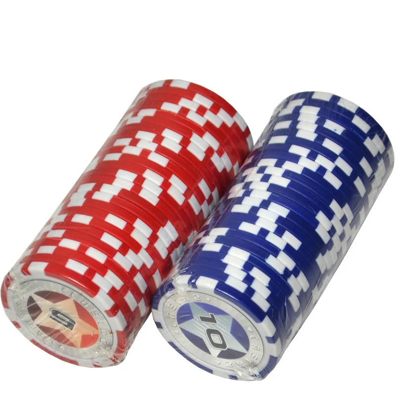 Sequentially Numbered Poker Chips