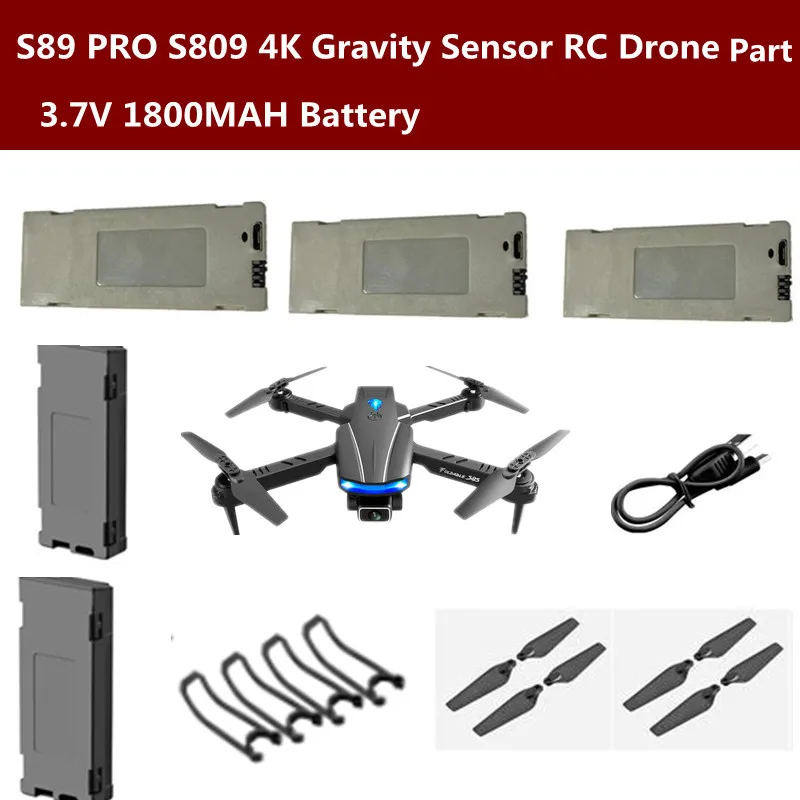 S89-PRO-S809-4K-Smart-Hover-Gravity-Sensor-Wifi-Fpv-RC-Drone-Spare-Part ...