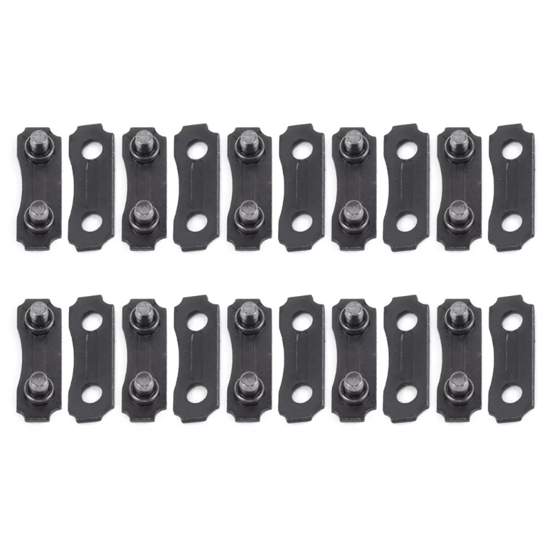10sets 3/8'' Chain Link Repair Preset Straps 10 x Repair Kit Saw Chain ...