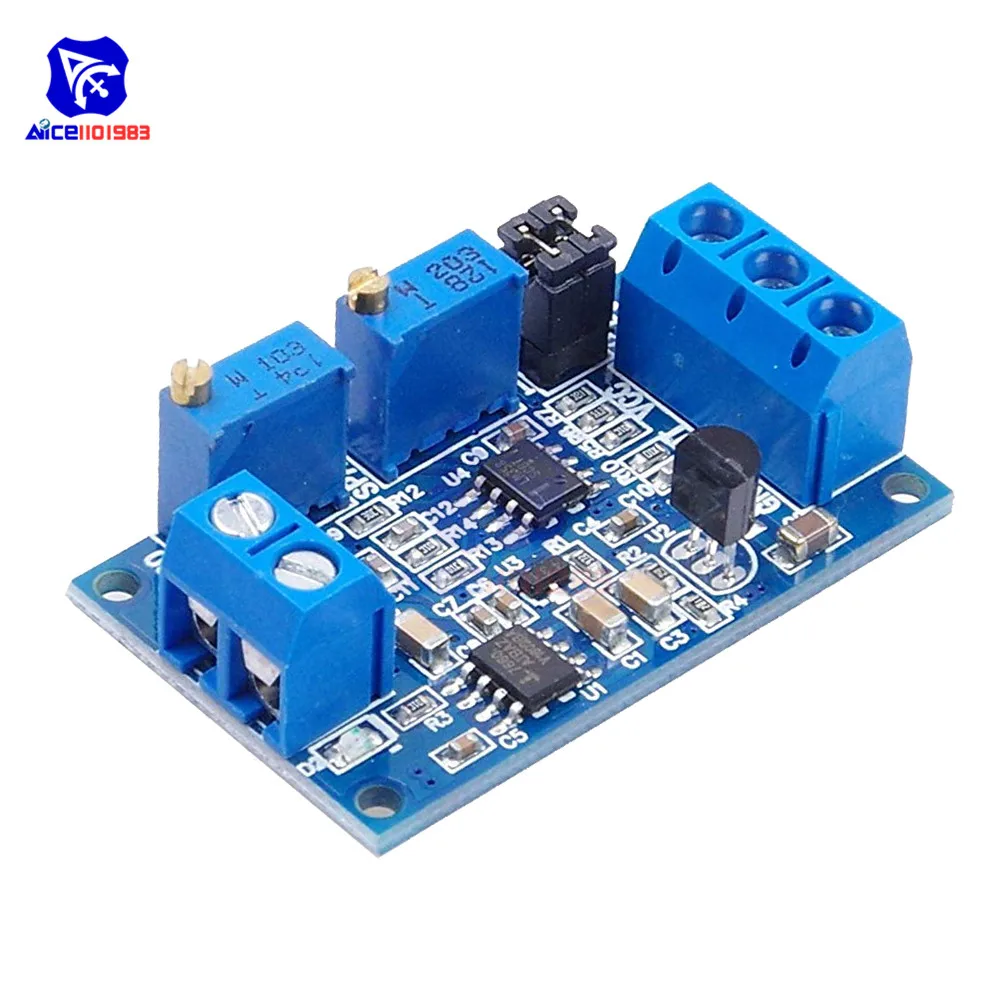 Diymore-módulo convertidor de señal de voltaje, transmisor de corriente a voltaje de 0 -20mA/4 ...