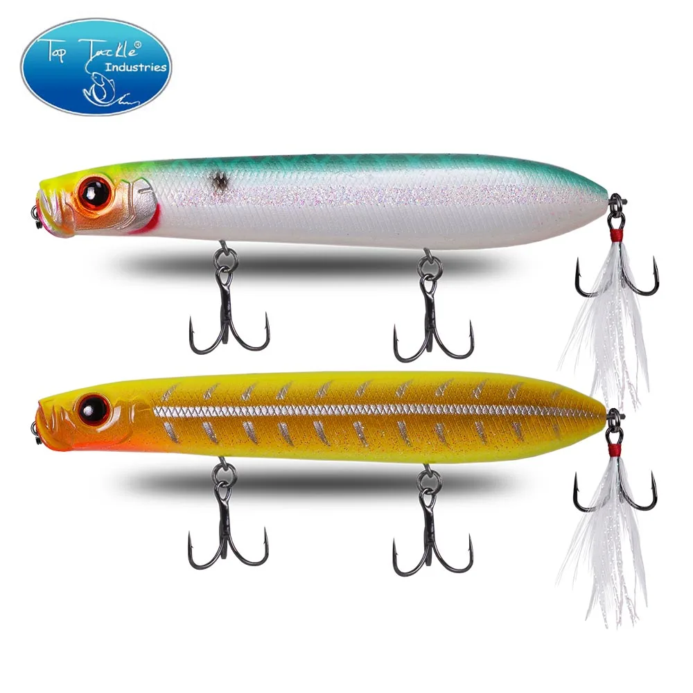 floating pencil fishing lure bait 125mm 25g 105mm 16.5g Bass Fishing ...