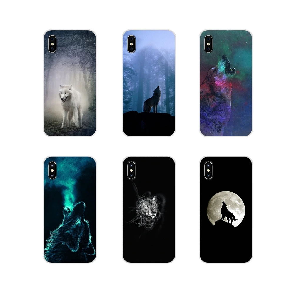 Capas de celular de animais lobo, para samsung a10 a30 a40 a50 a60 a70 ...