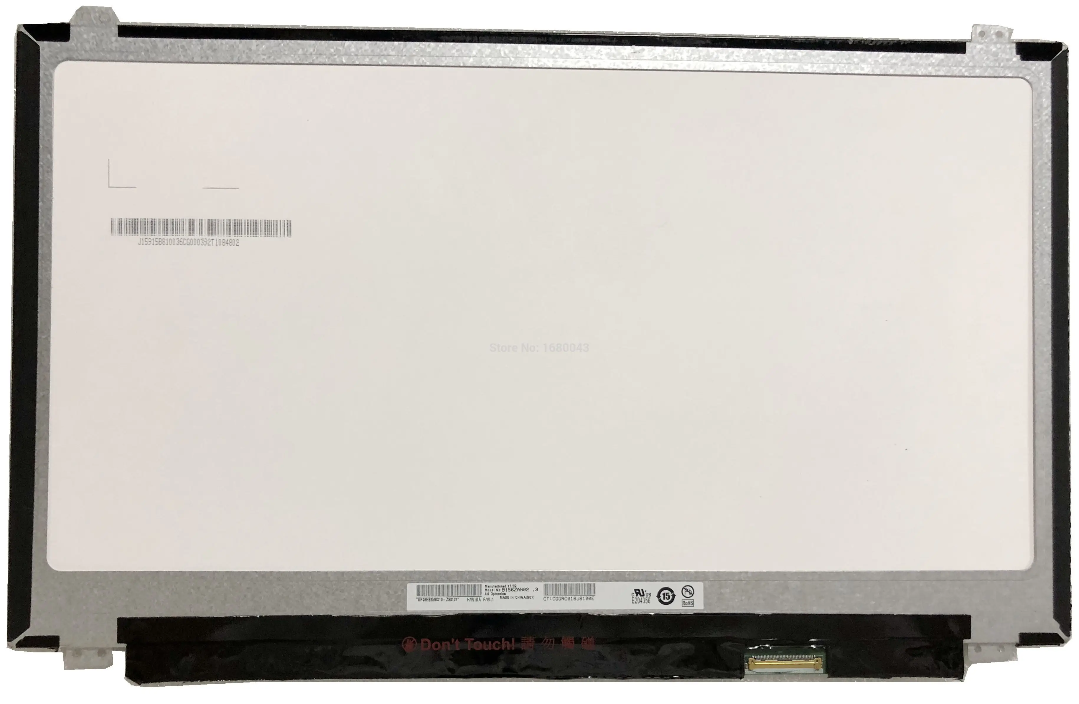 B156ZAN02.3 UHD EDP 40 pin IPS 15.6" LED LCD Screen Display Panel ...