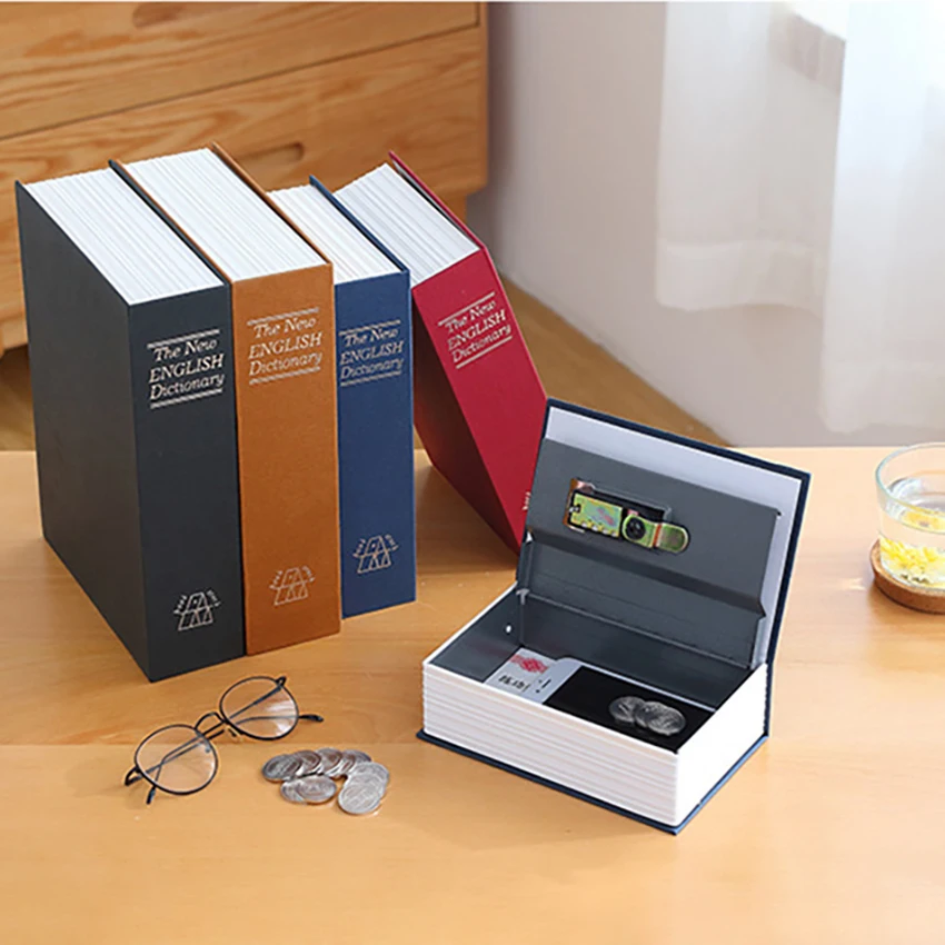 Portable-Key-Password-Simulation-Book-Safe-Box-Mini-Dictionary-Hidden ...