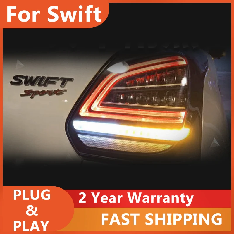 ALL-LED-Head-Lamps-For-Suzuki-Swift-Taillights-2017-2019-LED-Tail-Lamp ...