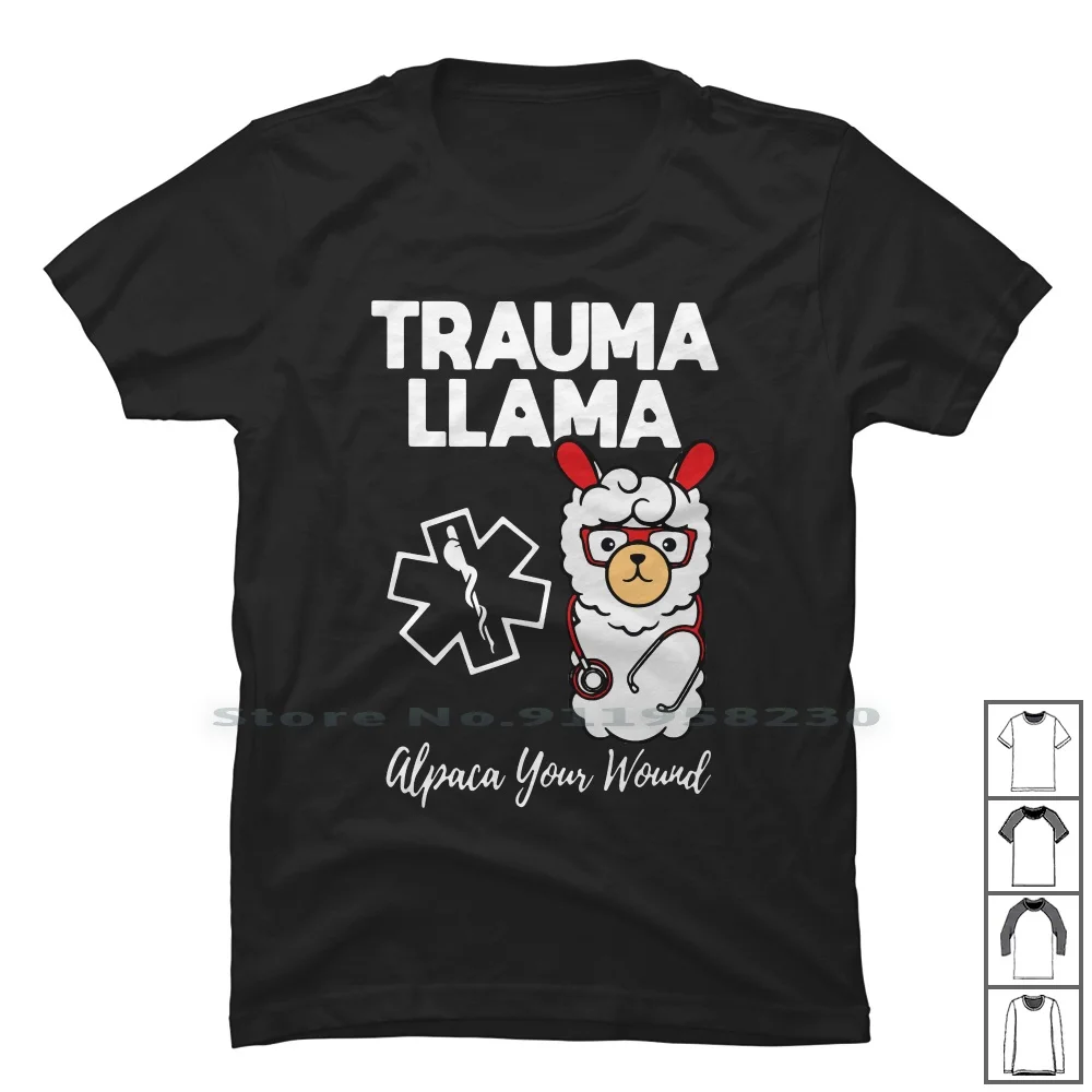 Trauma-Animals-T-Shirt-100-Cotton-Halloween-Popular-Animals-Alpaca ...