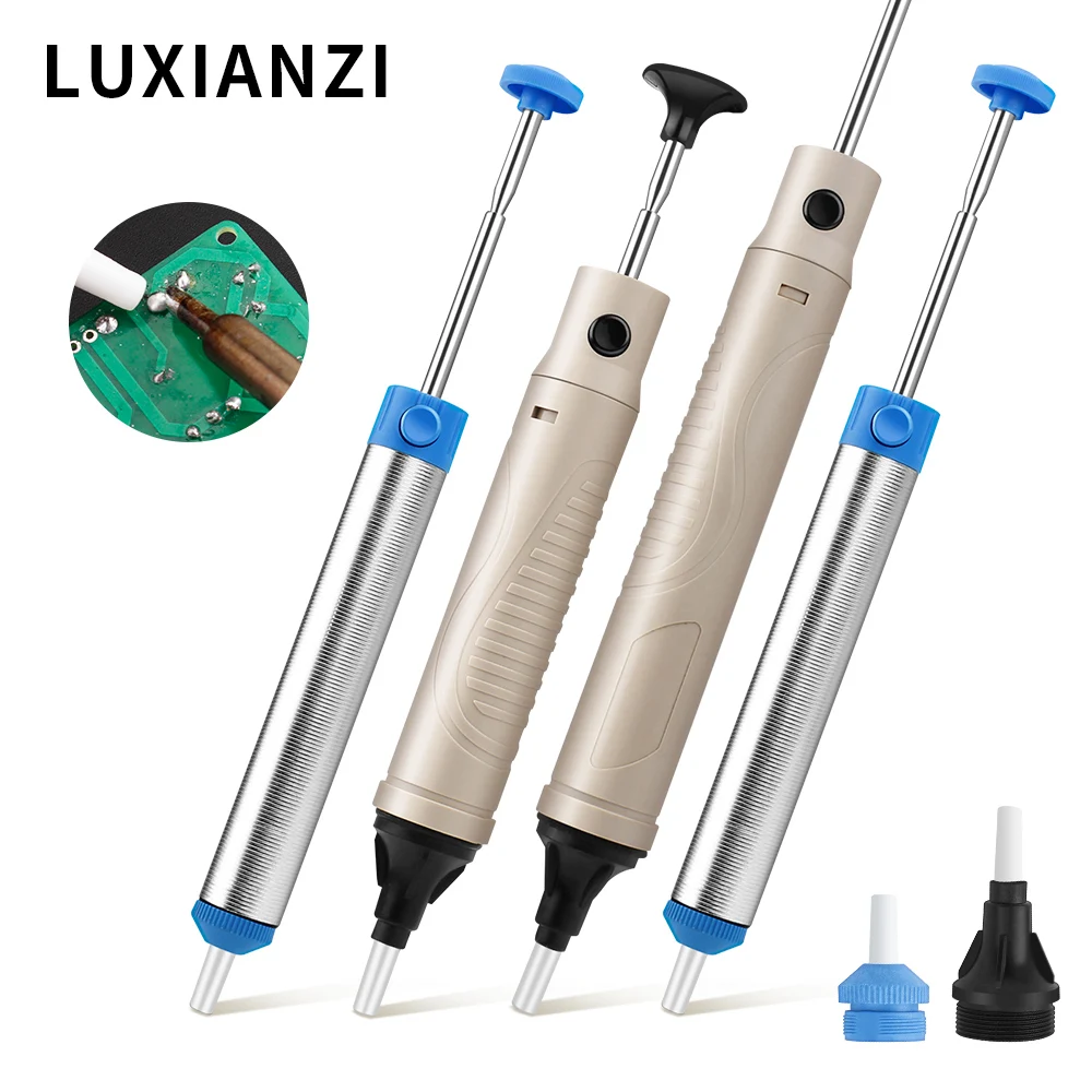 LUXIANZI Powerful Desoldering Pump Biger Removal Vacuum Soldering ...