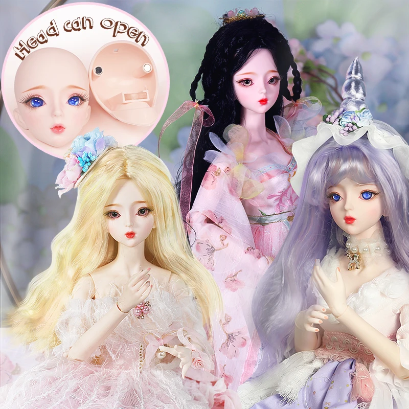 DBS doll 1/3 BJD Dream Fairy mechanical joint Body Including wig eyes ...