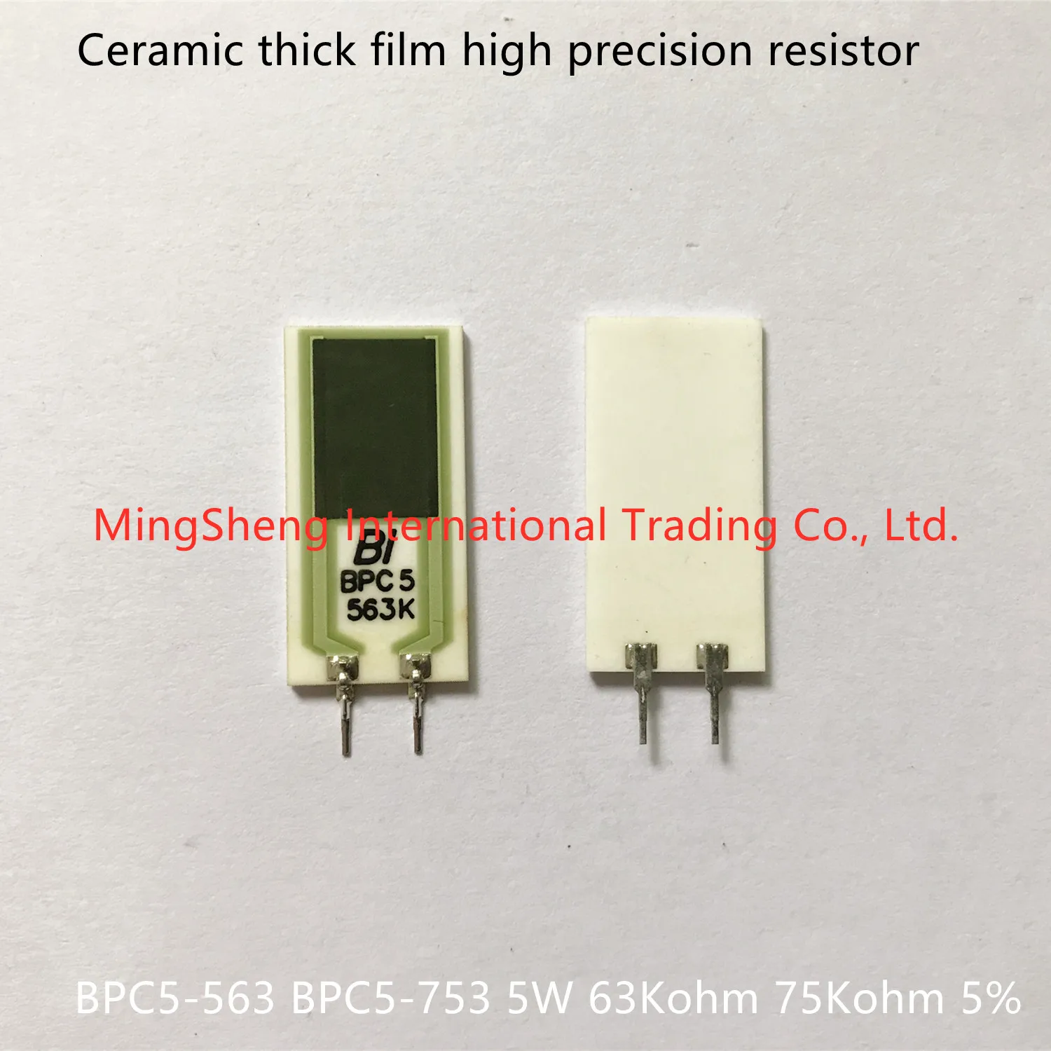 Original import ceramic thick film high precision resistor BPC5-563 ...