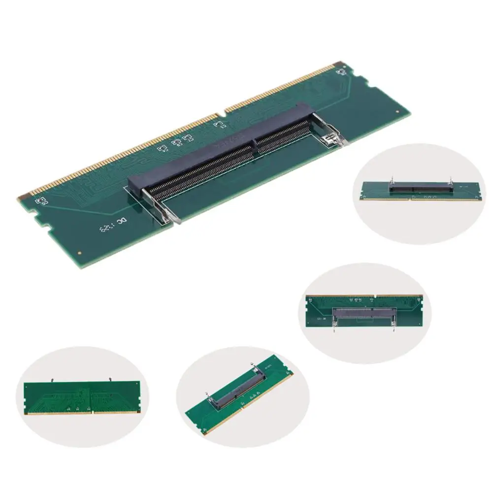 Laptop 200 Pin SO-DIMM to Desktop 240 Pin DIMM DDR3 Adapter Card ...