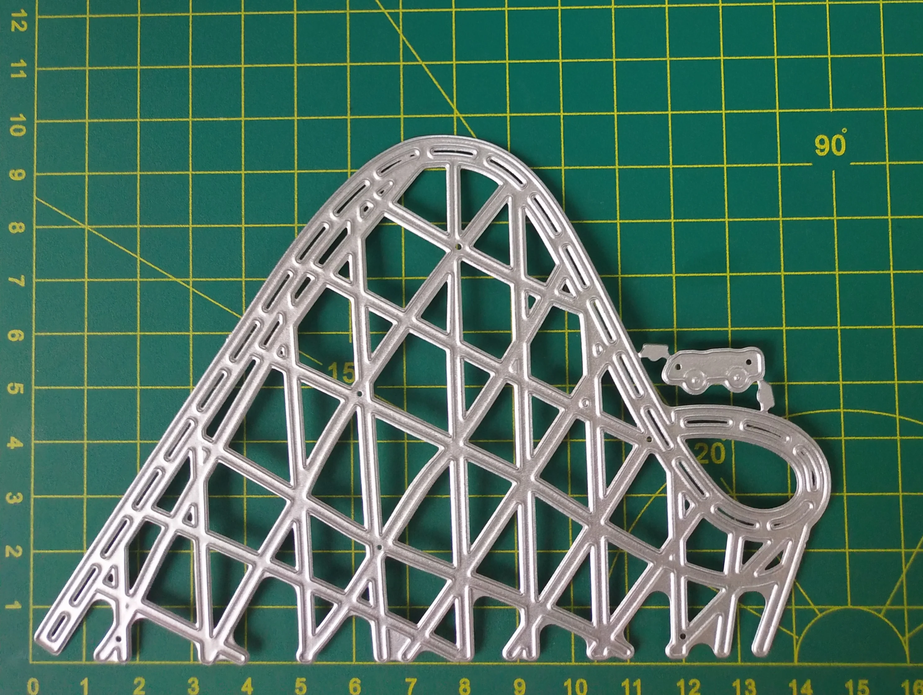 Popsicle Stick Roller Coaster