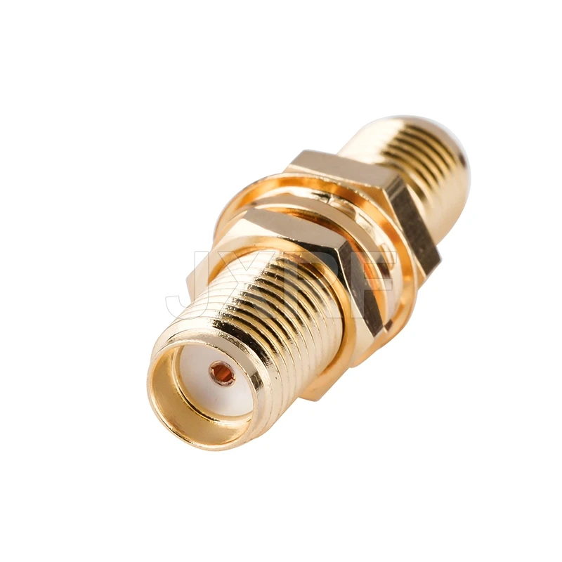 2PCS-SMA-Socket-Connector-SMA-Female-to-SMA-Female-Bulkhead-Connector ...