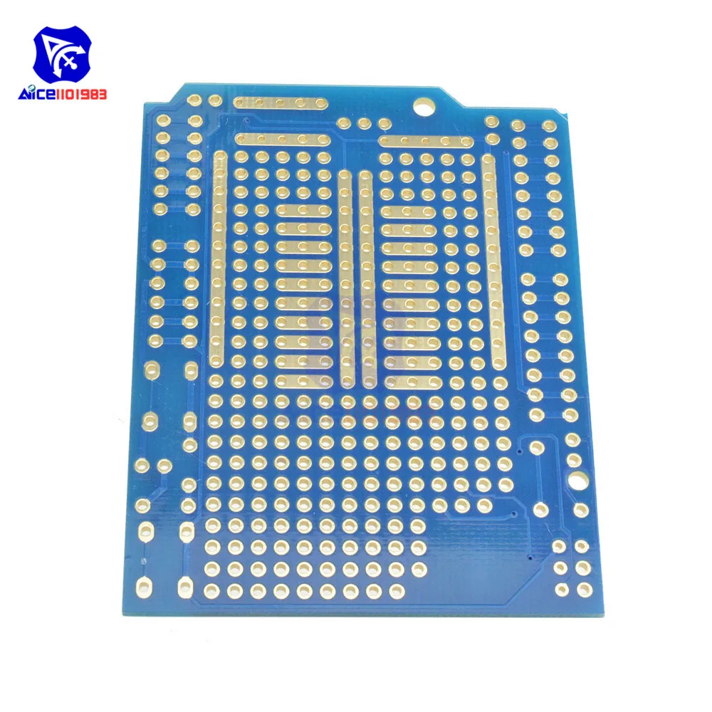 【KAMDSS015】diymore Prototype PCB Board for Arduino UNO R3 FR-4 Fiber ...
