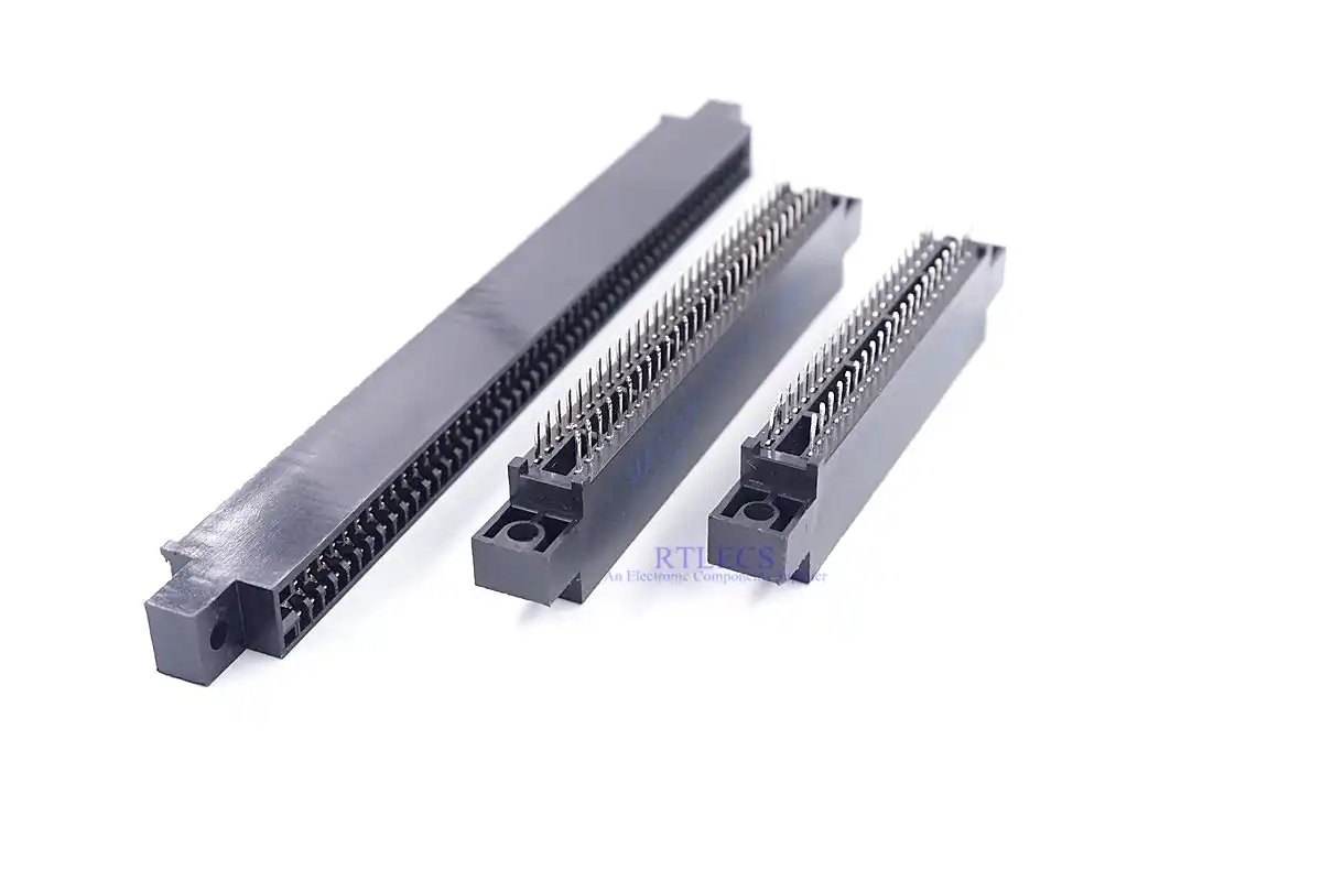 5pcs Edge Connector Slot 2.54 mm Pitch 8 10 12 14 16 20 22 24 26 30 36 ...