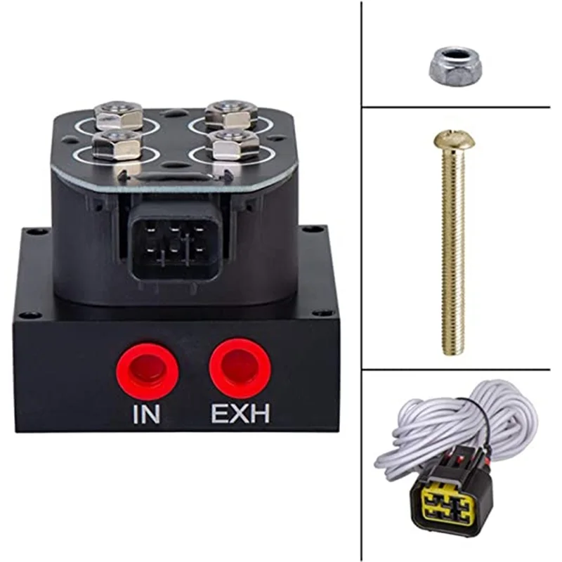 Car Solenoid Valve Air Suspension Manifold Valve Pneumatic Shock ...