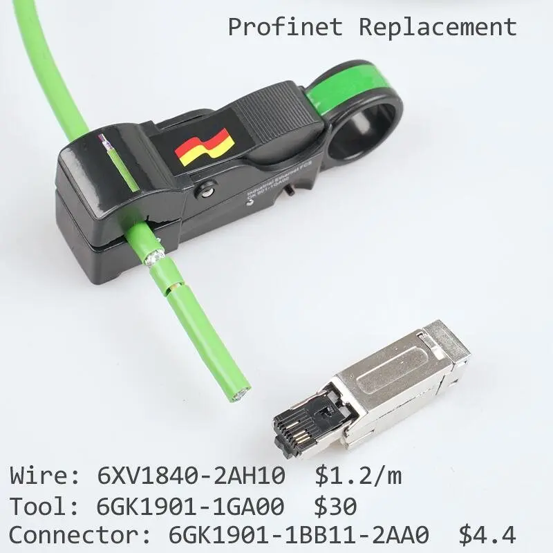 Profinet-Conector-Cable-Replacement-6XV1840-2AH10-6GK1901-1GA00-6GK1901 ...