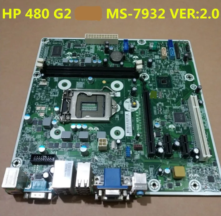 HP 480 G2 Desktop motherboard 785909-001 786171-001 MS-7932 Mainboard ...