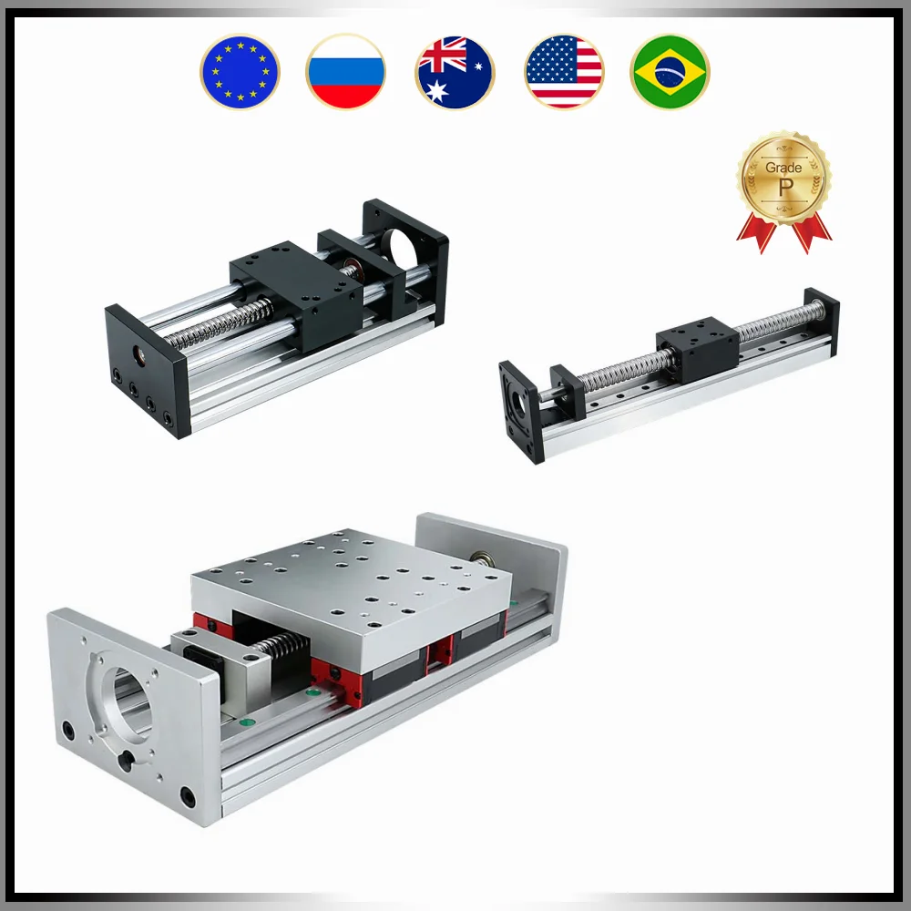 Cnc Sliding Table Z Axis Motion Stage Hg150 :sfu1605 Ball Screw + Hgr20 ...