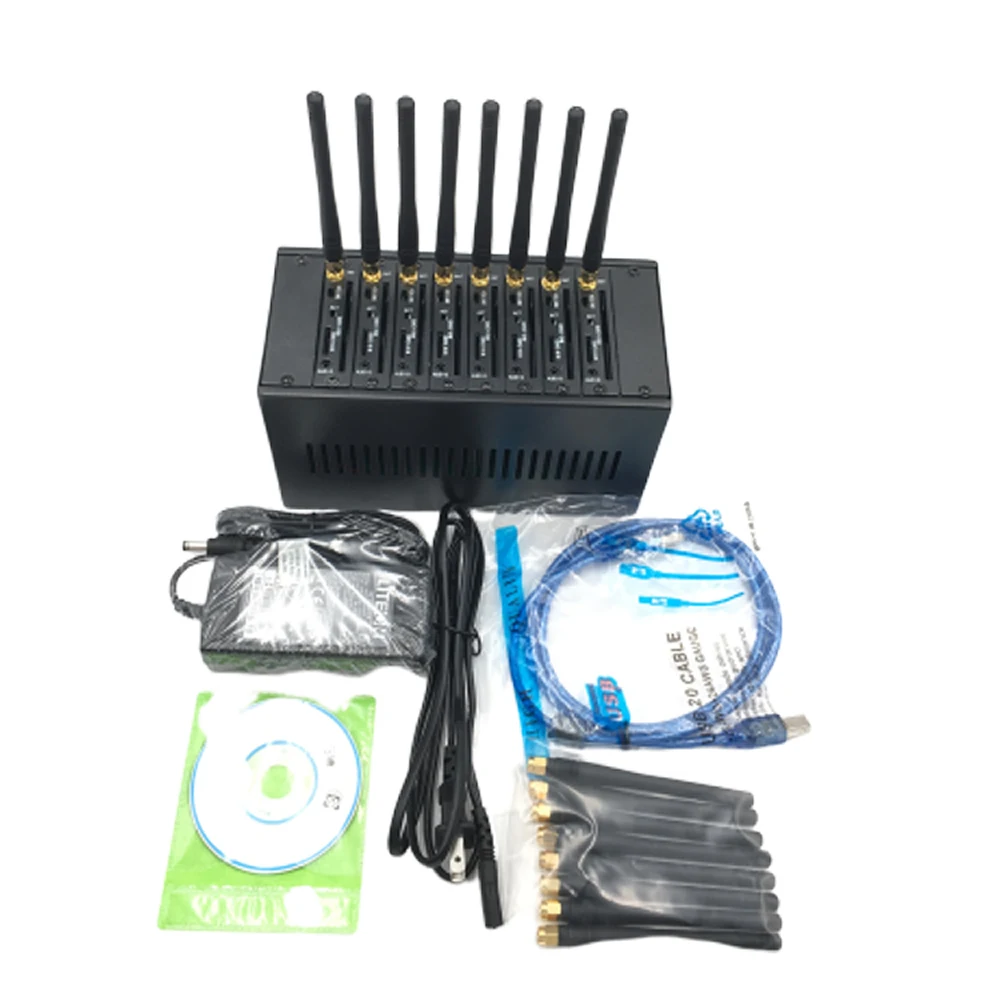 Low Price Multi Simbox 4g Modem 8 Port Gsm Pool Bulk Sms Voip Gateway ...
