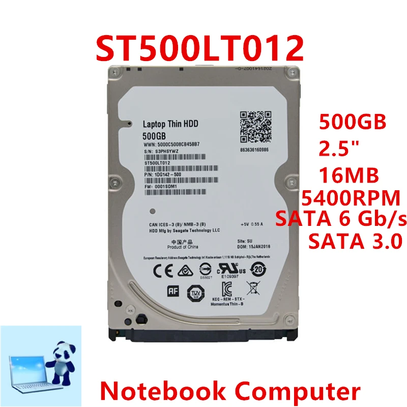 HDD-Asli-Baru-untuk-Seagate-500GB-2-5-SATA-6-Gb-s-16MB-5400RPM-untuk ...