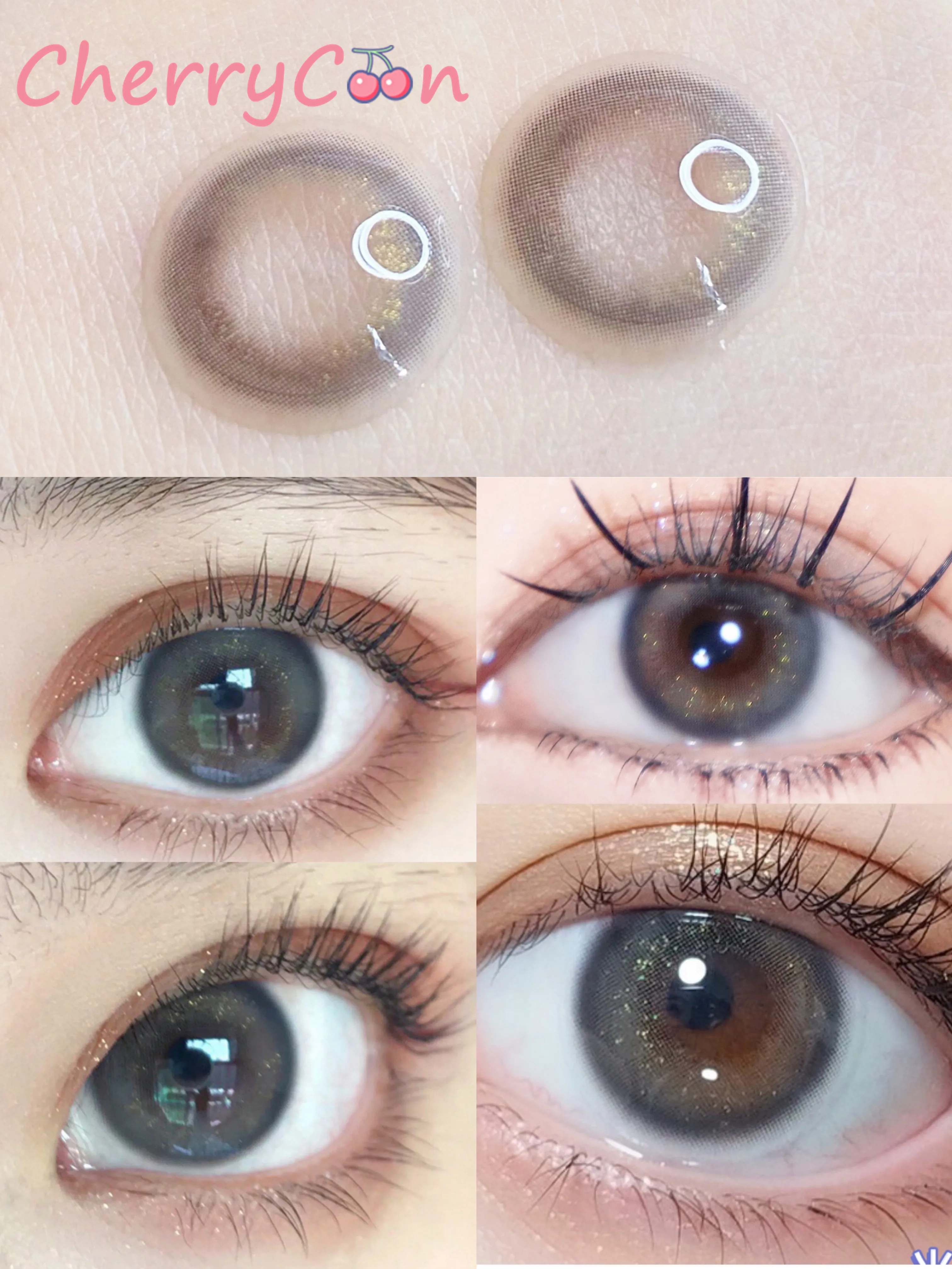 Chestnut Brown Contact Lenses