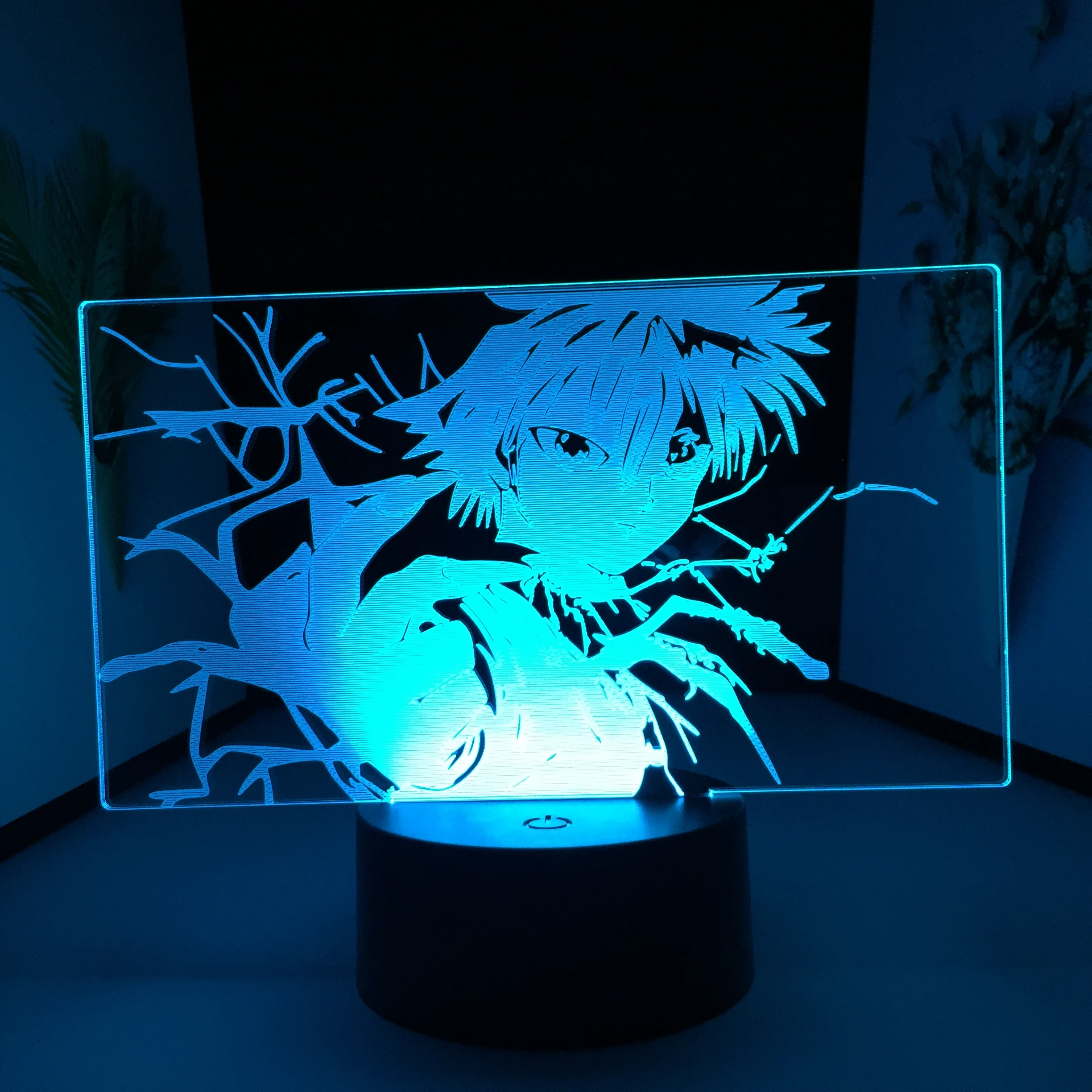 Killua Zoldyck Newest 3D LED Lamp Anime Hunter X Hunter Killua for ...