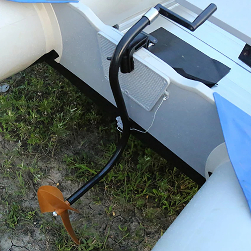 Manual-Outboard-Motor-Propeller-Hand-Boat-Motor-Propeller-Inflatable ...