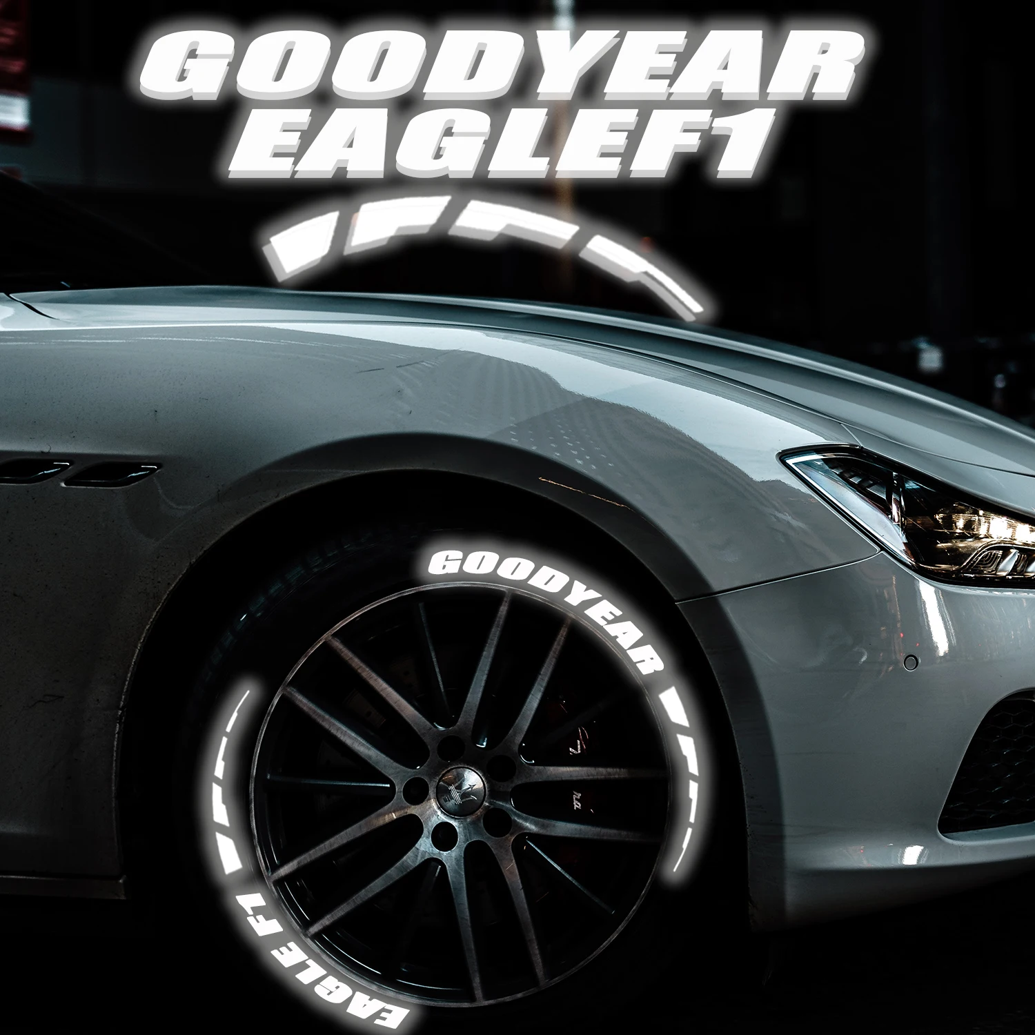 1-1inch-Silver-Reflective-Car-Tire-Decor-Stickers-Car-Tuning-Tire ...