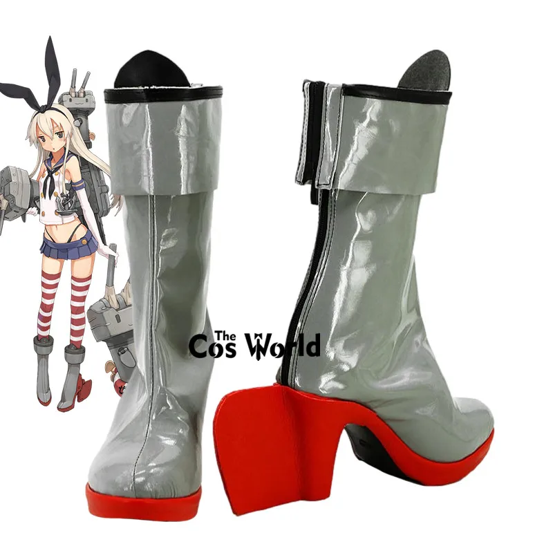 Collection Shimakaze Games Anime Customize Cosplay Shoes Boots ...