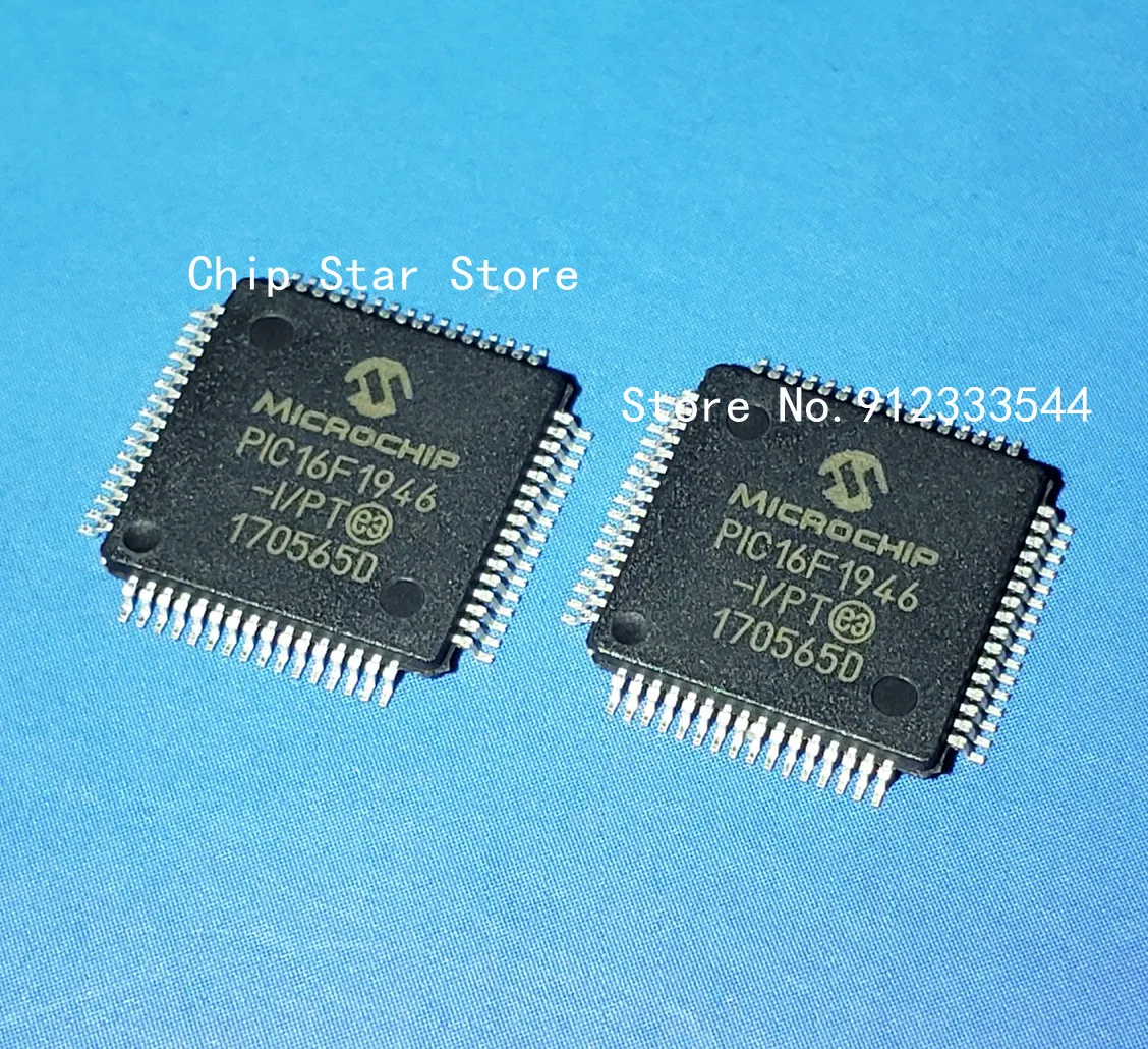 2pcs/lot Pic16f1946-i/pt Pic16f1946 Tqfp64 8bit Microcontrollers Mcu 100%new And Original ...