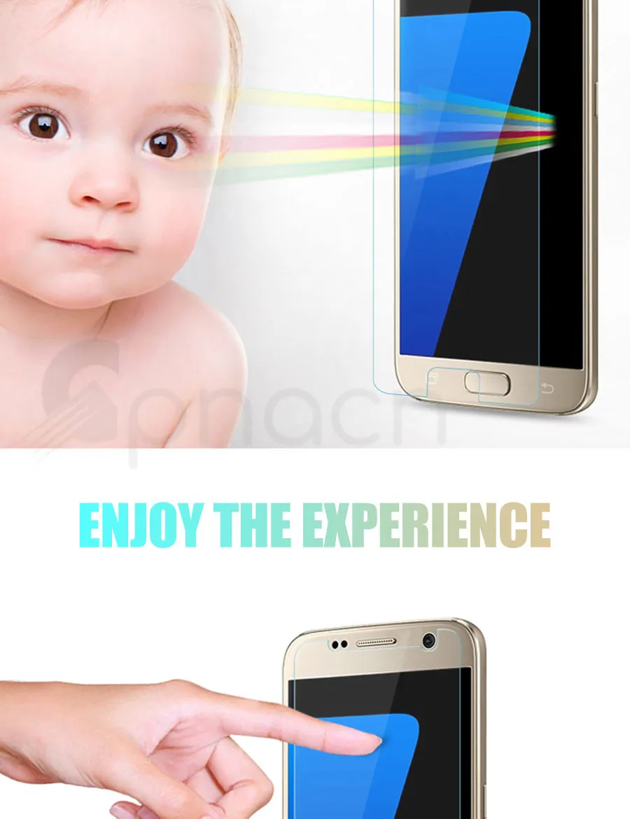 Закаленное стекло 9H для samsung Galaxy S7 S6 S5 S4 S3 mini samsung Note 5 4 3 Защитная пленка ...