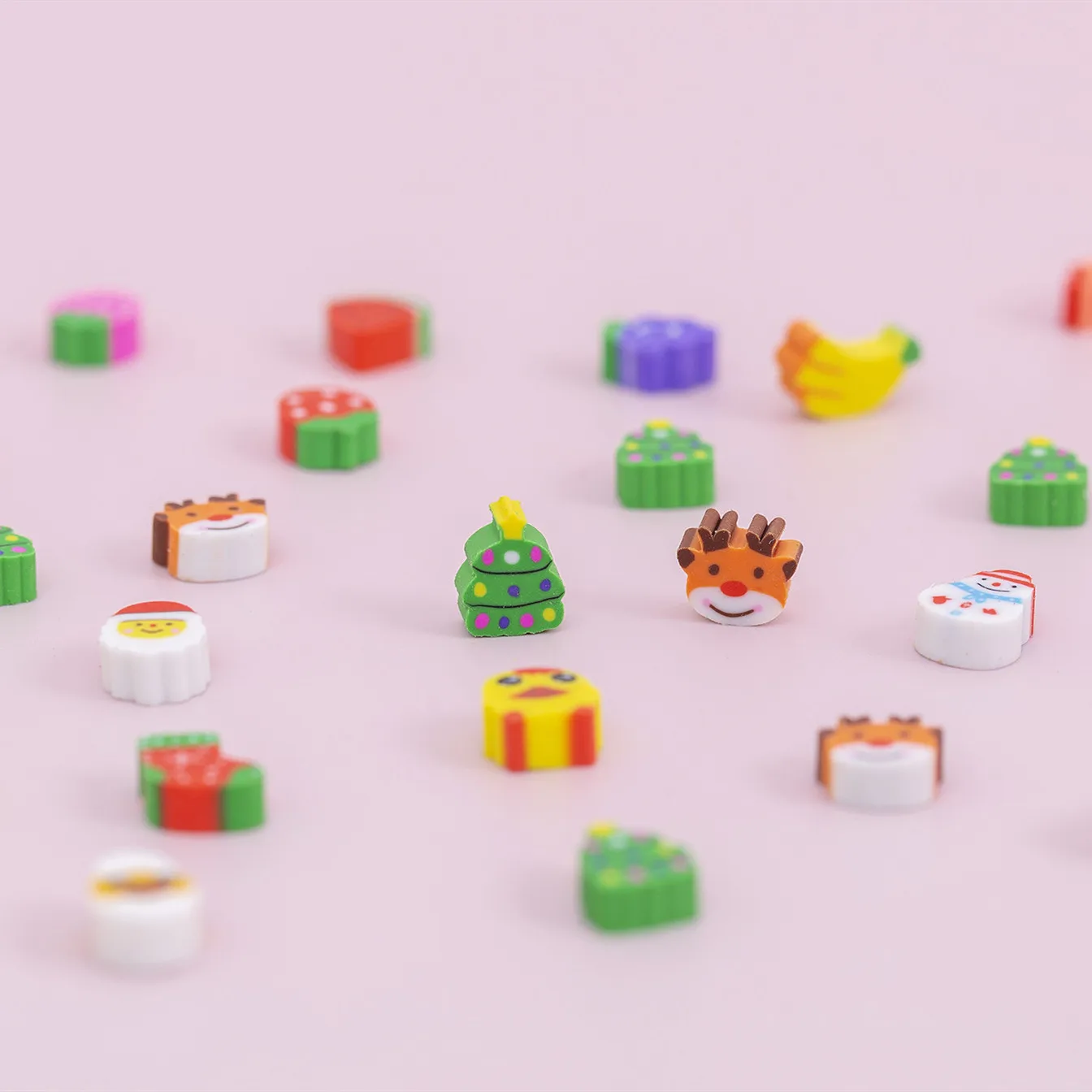 20pcs Animals -Mini gommes à gâteaux numériques fruits animaux 20 ...