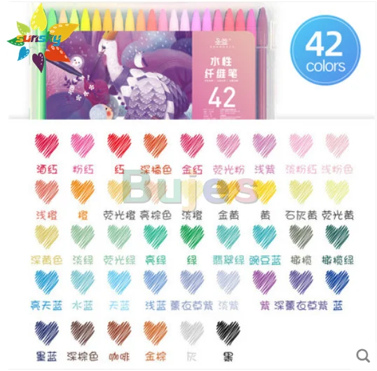 Rotulador-de-fibra-a-base-de-agua-para-estudiantes-bol-grafo-de-color ...