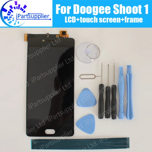 Doogee shoot suporte de tela de toque 1 lcd, painel de vidro ...