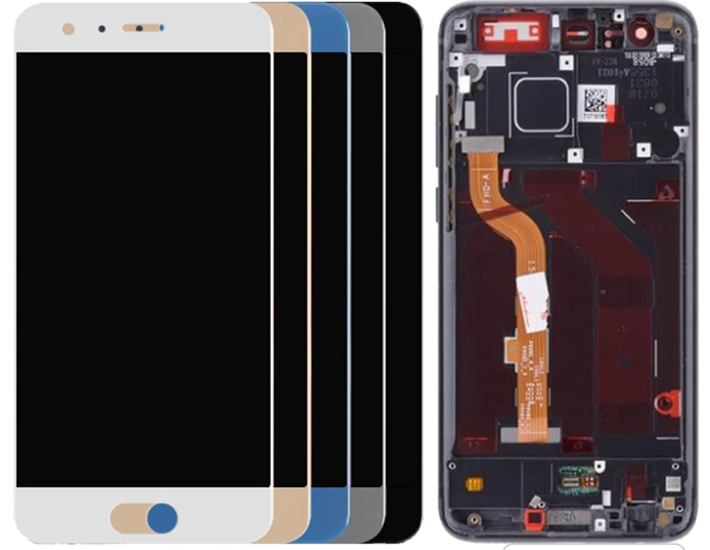 Display lcd para smartphone, tela de 5.15 polegadas, sensível ao toque ...