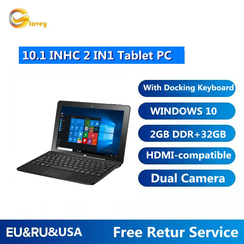 10.1 INCH 2GBDDR+32GB W8100 Windows 10 Tablet PC With Pin Docking ...