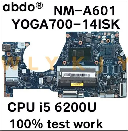 For Lenovo Yoga 700-14isk Yoga 3-14 Laptop Motherboard Nm-a601 Nm-a381 ...