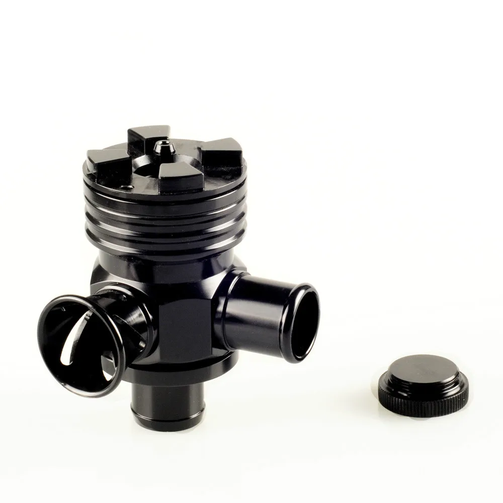 범용 25MM 듀얼 포트 VW 블로우 오프 밸브 S 다이 버터 터보 BOV 부스트 폭스 바겐 GTI 제타 아우디 1.8T 2 ...