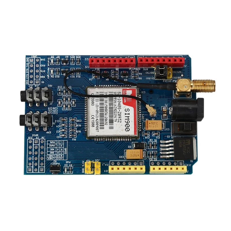 SIM900 850/900/1800/1900 MHz GPRS/GSM Development Board Module Kit for ...