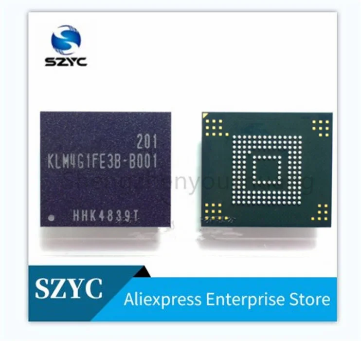 1PCS KLM4G1FE3B B001 BGA 153 KLM4G1FE3B B001 BGA153 KLM4G1FE3B ...