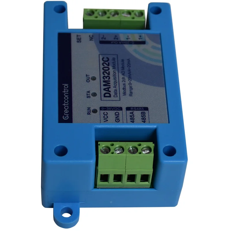 Rs485 Meter To Analog Current Output Module 420ma Output Ao Modbus